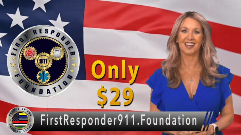 First Responder 911 Foundation: We Don't Quit on Them